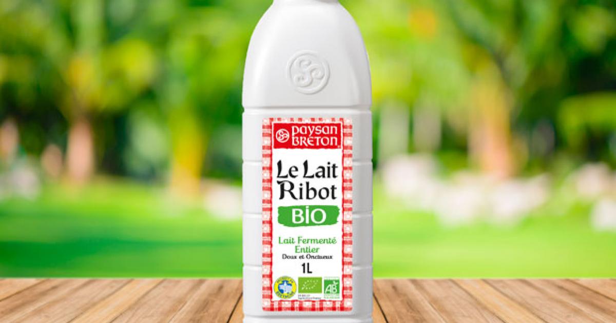 Notre célèbre Lait Ribot est désormais disponible en version BIO ...
