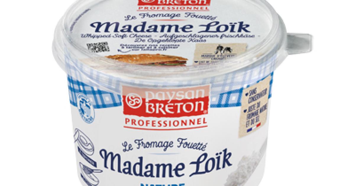 Fromages Fouettés Madame Loïk en pots | Laïta Professionnel