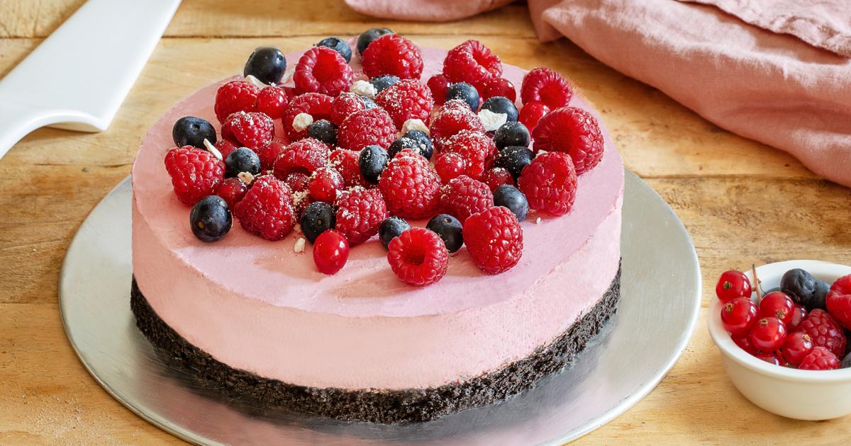 Cheesecake au Cream Cheese et aux fruits rouges | Laïta Professionnel