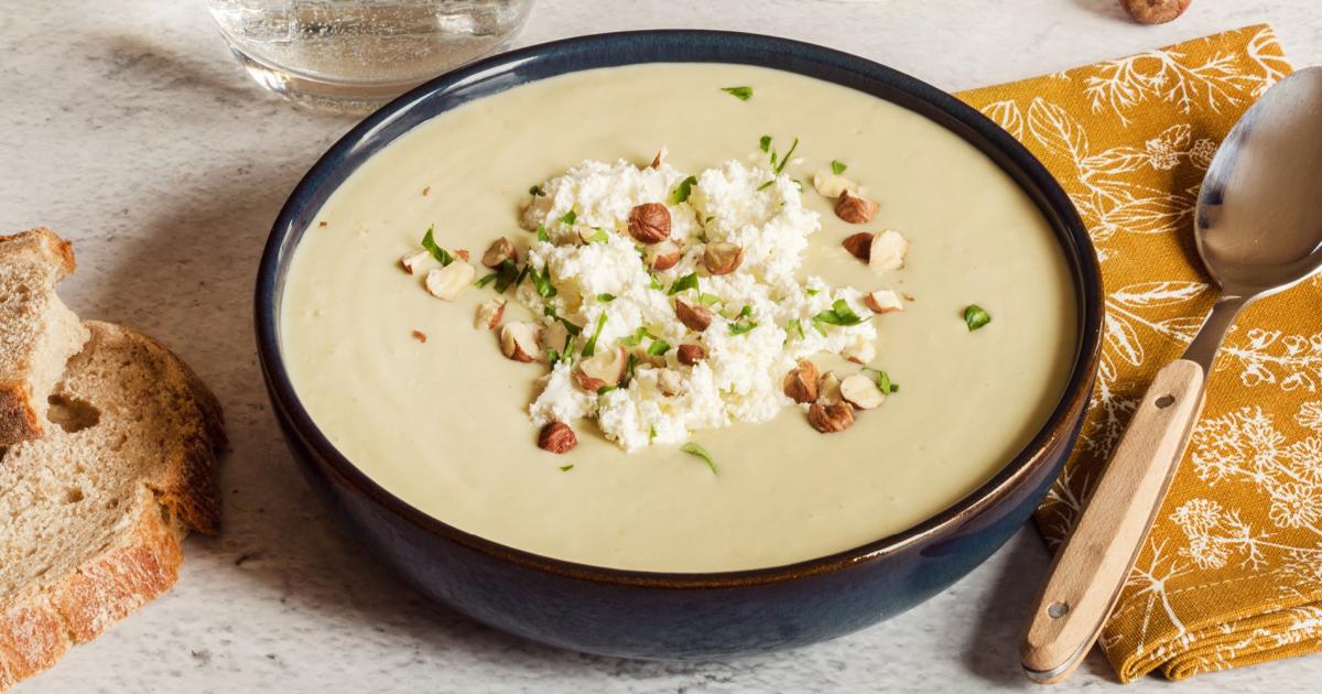 Soupe de poireaux, pommes de terre au Fromage Fouetté Madame Loïk ...